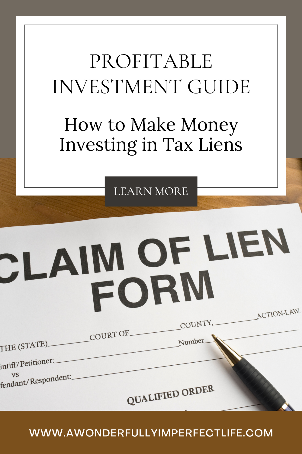 How to Make Money Investing in Tax Liens: A Beginner's Guide – A ...