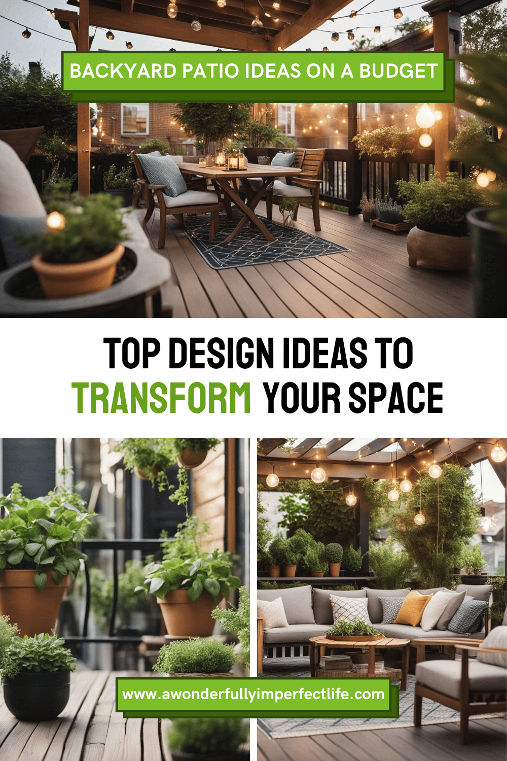 Back Deck Ideas on a Budget: Transform Your Space Affordably – A ...